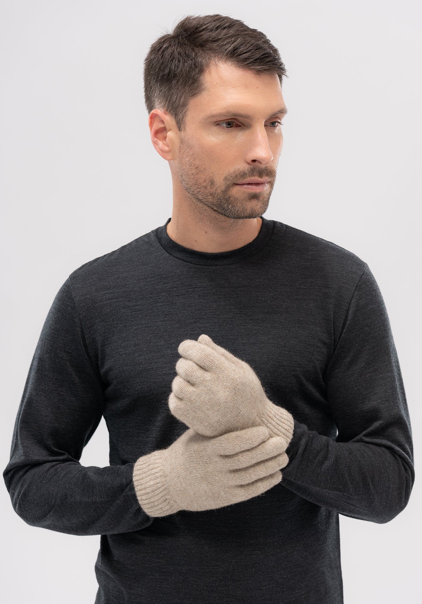 Merinomink Gloves - Merino Wool, Brushtail Possum Fibre, Silk Blend Gl ...