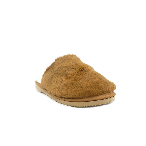 Kangaroo Fur Men's Women's Scuff Slippers - Made in Australia – Yellow ...