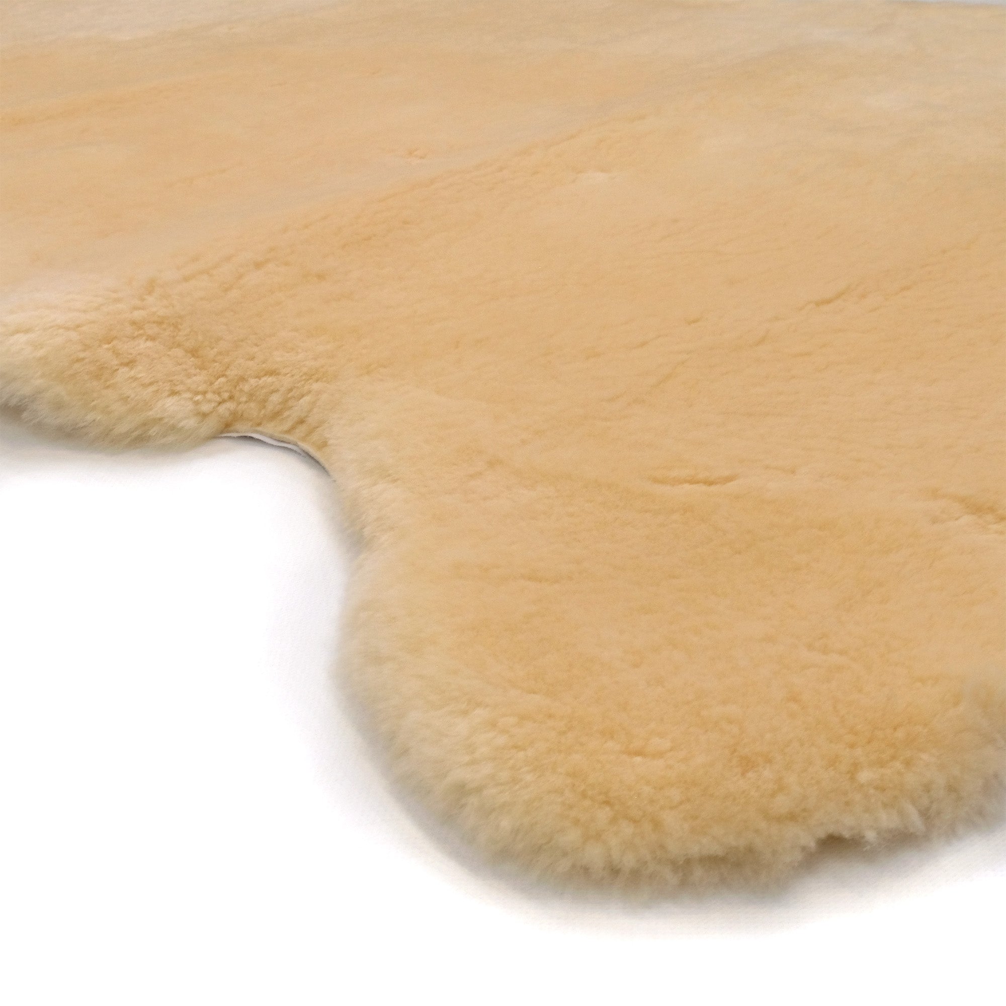 Ivory - Jumbo Sheepskin Hide - Untrimmed - Australian Merino – Yellow ...